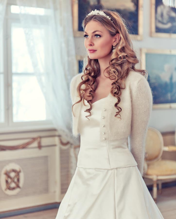 MOHAIR BOLERO, voksen, barn & veske – Tine Solheim